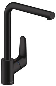 Hansgrohe Focus M41, dřezová baterie, černá matná, 31817670