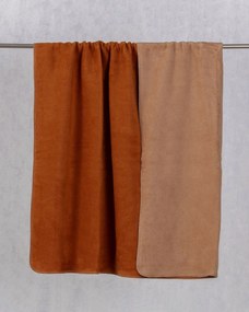 Deka Cotton Cloud 150x200cm Cognac&amp;Beige