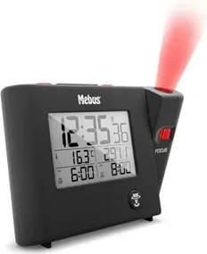Mebus 25795 - Rádiem řízený budík s projektorem / 3 x AAA / 1x USB