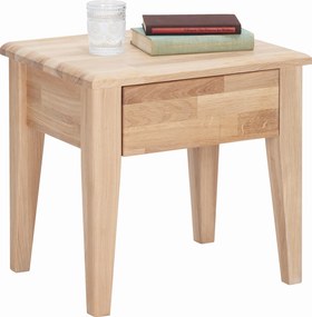 XXXLutz NOČNÍ STOLEK, divoký dub, barvy dubu, 50/48/40 cm Linea Natura - 000844002103