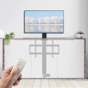 Motorový TV zvedák pro obrazovky 66–152,4 cm, zdvih 800 mm, nosnost 59,9 kg