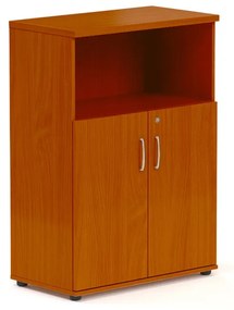 Střední skříň Visio 80 x 38,5 x 113 cm, třešeň