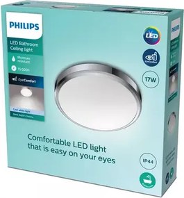 Philips Doris CL257 chrom / Koupelnové stropní svítidlo / LED / 17W /