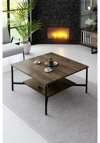 Konferenční stolek Black Line Walnut