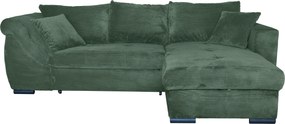 XXXLutz ROHOVÁ SEDAČKA, textil, tmavě zelená Carryhome - Sedací soupravy - 00000F000601