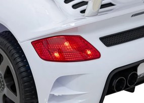 Elektrické autíčko RUF CTR3 bílé