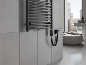 Mexen Hades elektrický radiátor 1500 x 400 mm, 600 W, černý - W104-1500-400-2600-70