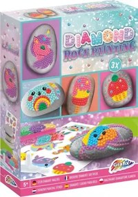 GRAFIX Diamantové malování: Zdobení kamínků / od 5 let