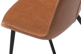 ​​​​​Dan-Form Koňaková koženková jídelní židle DAN-FORM Hype