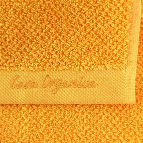 Výhodná sada ručníků a osušek CASA ORGANICA - oranžová + terakotová