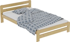Maxi Postel z masivu Union 120 x 200 cm - barva Borovice + matrace Relax