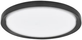 LED stropní svítidlo Troy 46 černé