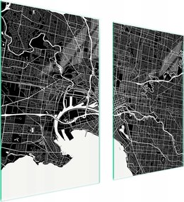 Skleněná ochranná deska na sporák 75x52 Tvrzená mapa Indukce 7v1