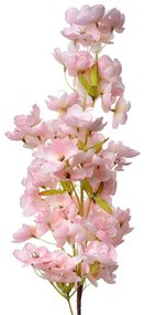 Dekorace umělá květina s růžovými květy - 16*8*98 cm