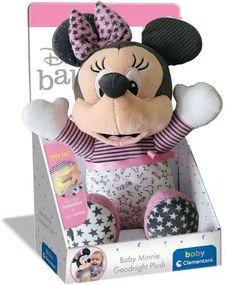 Baby Clementoni - Minnie - Plyšový svítící usínáček MINNIE