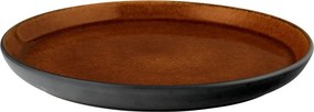 Černý/jantarový dezertní talíř z kameniny ø 21 cm Gastro Black/Amber – Bitz