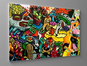 Liox Obraz street graffiti Rozměr: 150 x 100 cm
