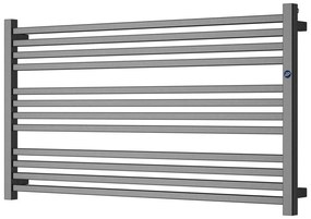 Instalprojekt Koupelnový radiátor STICK LEVEL antracit Barva radiátoru - Antracit, Rozměr radiátoru - 1200 × 555 mm, výkon 649 W, Typ připojení - Středové 50 mm RADSTIL126016SP