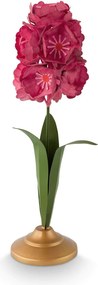 Pip Studio kovový svícen Flower - růžový (Designový kovový svícen s květinou)
