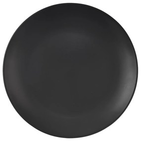Talíř ker. mělký ALFA kulatý pr. 27 cm černá