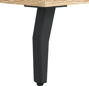 vidaXL Konferenční stolek 50 x 50 x 40 cm kompozitní dřevo [829434] Barva: kouřový dub