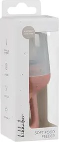 KikkaBoo Krmicí kousátko Platinum Silicone Blush / Kousátko / 100% sil
