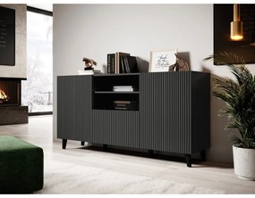 Komoda Tilderi Grey 150, Barva: antracit