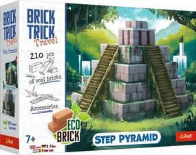 TREFL Stavebnice BRICK TRICK Travel: Pyramida M / 210 dílů