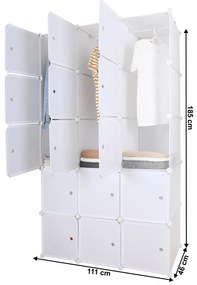 Modulárna skříň Climber (bílá). 1028918