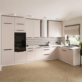 COMO | horní skříňka 45 G-72 1F policová | 45 cm | bílá/kašmír