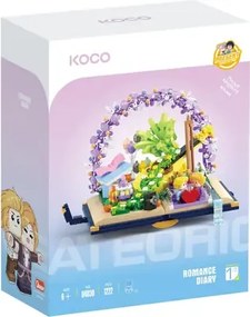 KOCO Stavebnice mini Romance Diary č.1 / 1222 dílků