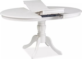 Jídelní rozkládací stůl Olivia 106/141 cm bílý