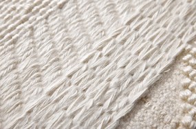 Diamond Carpets koberce Ručně vázaný kusový koberec Winter DESP P88 Mohair White - 120x170 cm