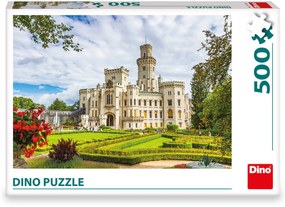 DINO Puzzle Malebná Hluboká 47x33cm skládačka 500 dílků v krabici dn502826