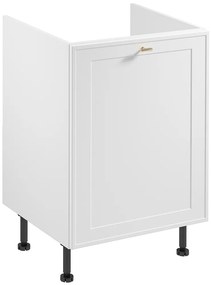 SORENTO bb | dolní skříňka D60Z dřezová | 60 cm | PRAVÁ | bílá