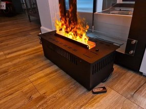 Water vapor fireplace -  Parní krb 1200 3D hloubka 300mm