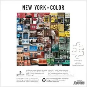 Galison Puzzle barevný New York / 500 dílků / od 8 let