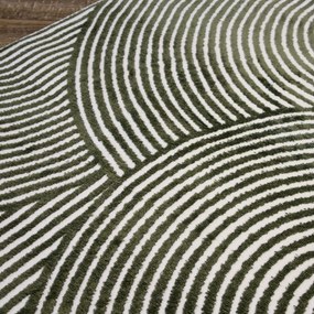 Angel Carpet, Kusový koberec Zafiro 25 Green, 160x230, zelená, kancelář
