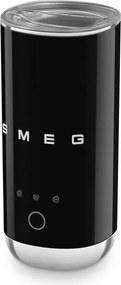 Černý plastový elektrický šlehač mléka 120 ml – SMEG