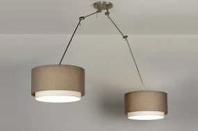 Závěsné designové svítidlo nad stůl Snap Duo Lumina Nocce
