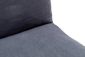 Designová rozkládací pohovka Wandella 120 cm šedá