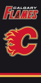 Osuška nhl calgary flames black