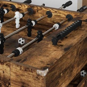 Stolní fotbálek Uzený Dub 146,5 x 74 x 85 cm Kompozitní dřevo 3378203