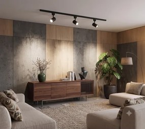 Philips - LED Stm. bodové svítidlo v lišt sys EASYLINK 3xGU10/6,2W/230V 1m černá