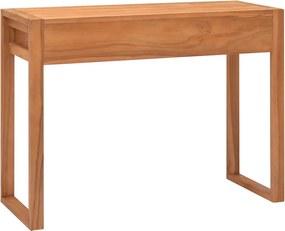 Psací stůl se 2 zásuvkami 100 x 40 x 75 cm teakové dřevo 325270