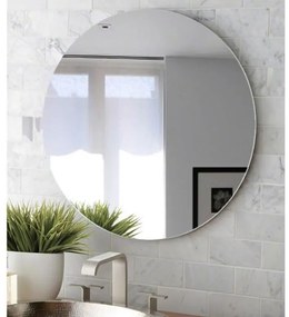 Zrcadlo Round Opti white Rozměr: Ø 110 cm