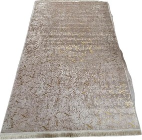 HU Moderní koberec v béžovo-zlatých odstínech Parys Bežové zlato Rozměr: 50x80 cm
