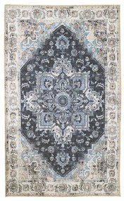 Modrý koberec Ajver 200x300 cm