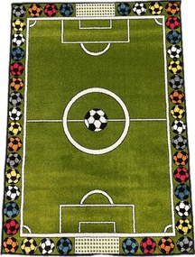 Hali Koberec Fotbalové hřiště Liston 11377-130 80x150cm Zelená