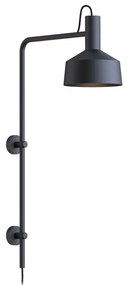 Industriální nástěnná lampa Roomor Wall 4.2 Barva: Černá